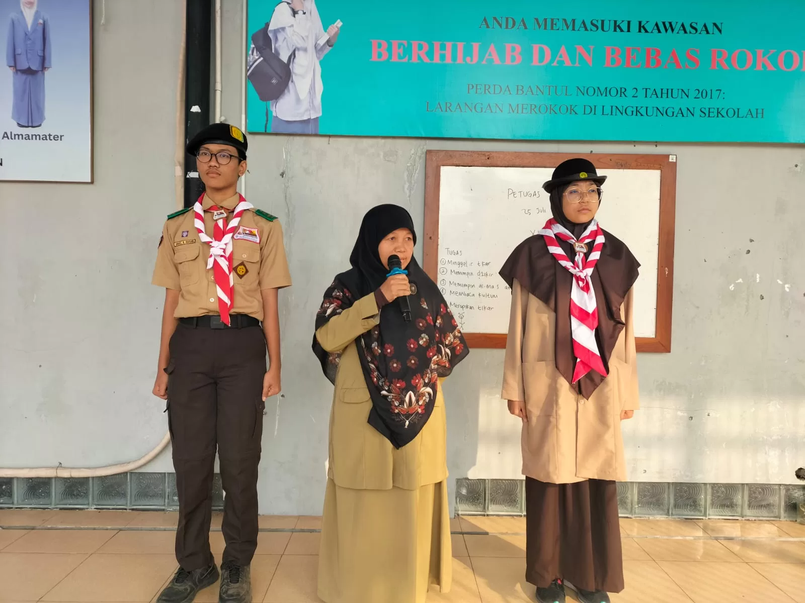 Pelepasan Kontingen Jambore Dunia SMAIT ABY ke Korea Selatan - SIT MULIA